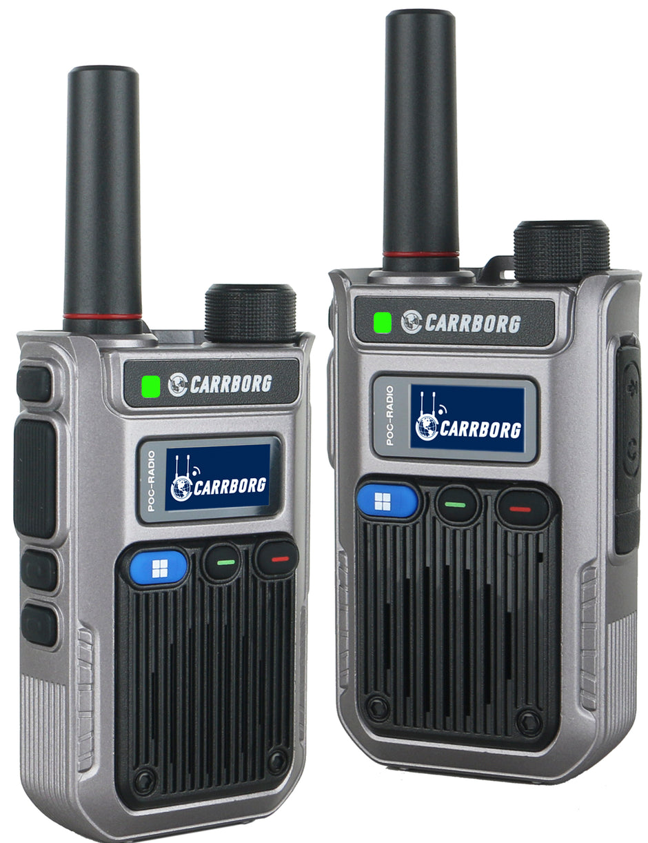 CARRBORG 4G Walkie Talkies Global Radios Unlimited Range