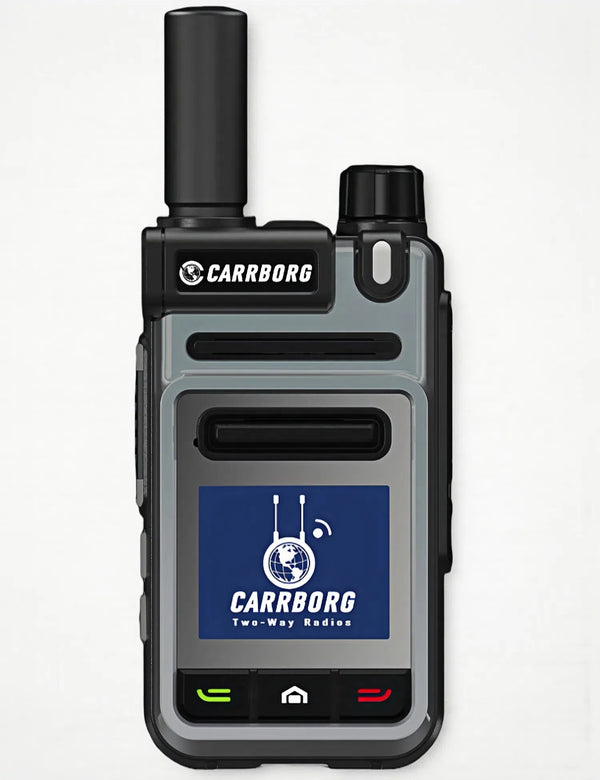 CARRBORG V1 | 4G PTT Walkie Talkie – Long Range Nationwide Radio
