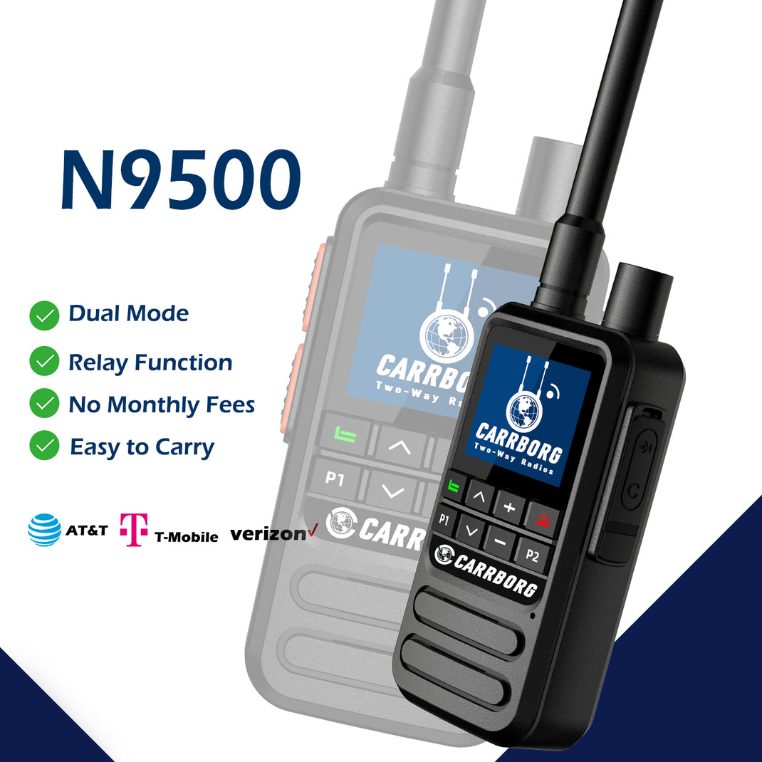 CARRBORG 4G Walkie Talkies Global Radios Unlimited Range